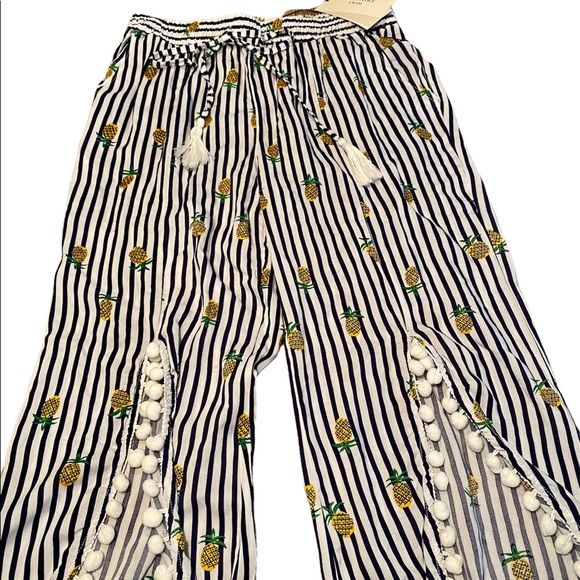 Solitaire | Swim | Nwt Solitaire Swim Coverup Pants Pineapple And ...